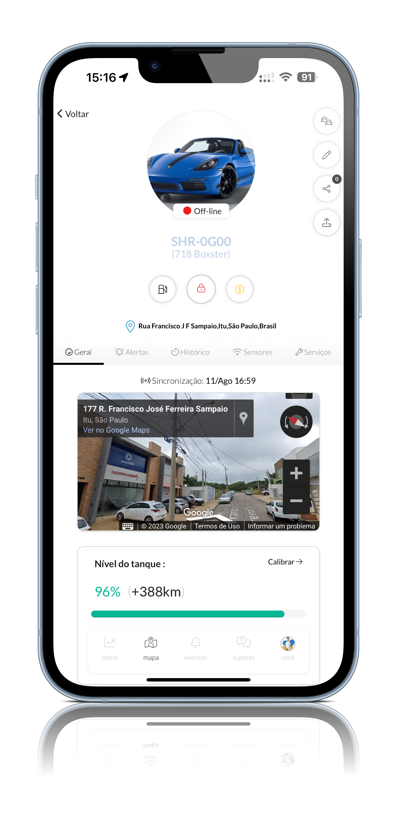 SmartGPS - Plataforma Rastreamento Veicular e IoT.